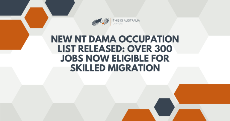 New NT DAMA Occupation List Released: Over 300 Jobs Now Eligible for ...